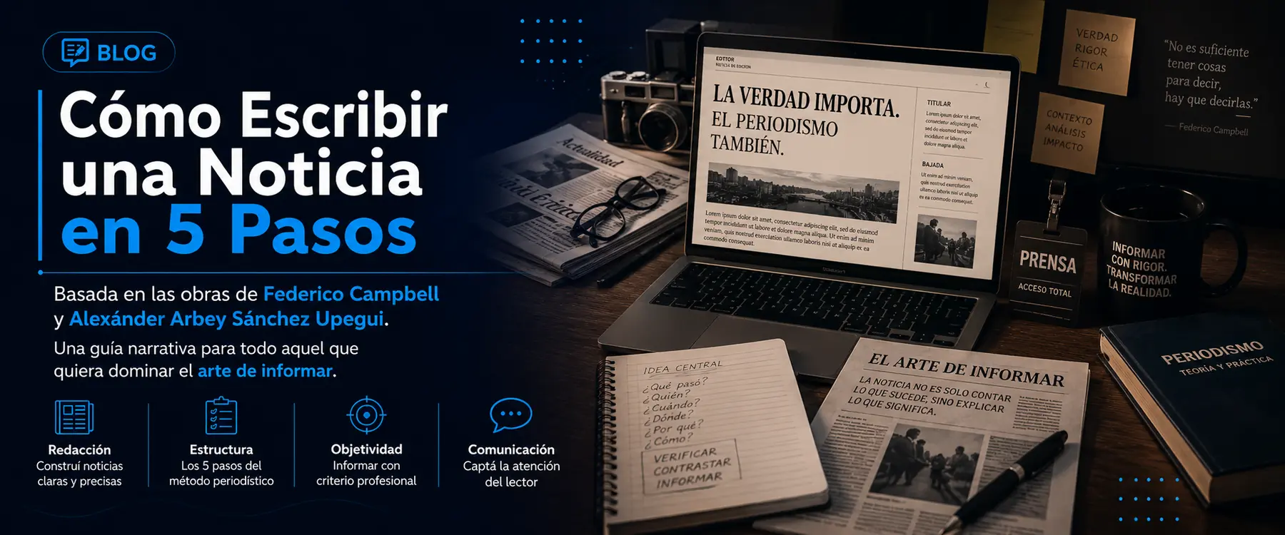 Cómo Escribir una Noticia en 5 Pasos: Guía de Redacción Periodística ...